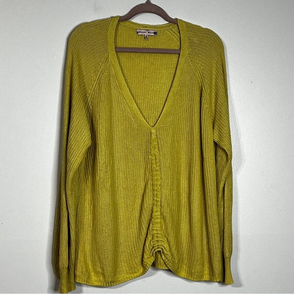 Hazel Moon | Sweaters | Hazel Moon Ruched Front Long Sleeve Sweater ...